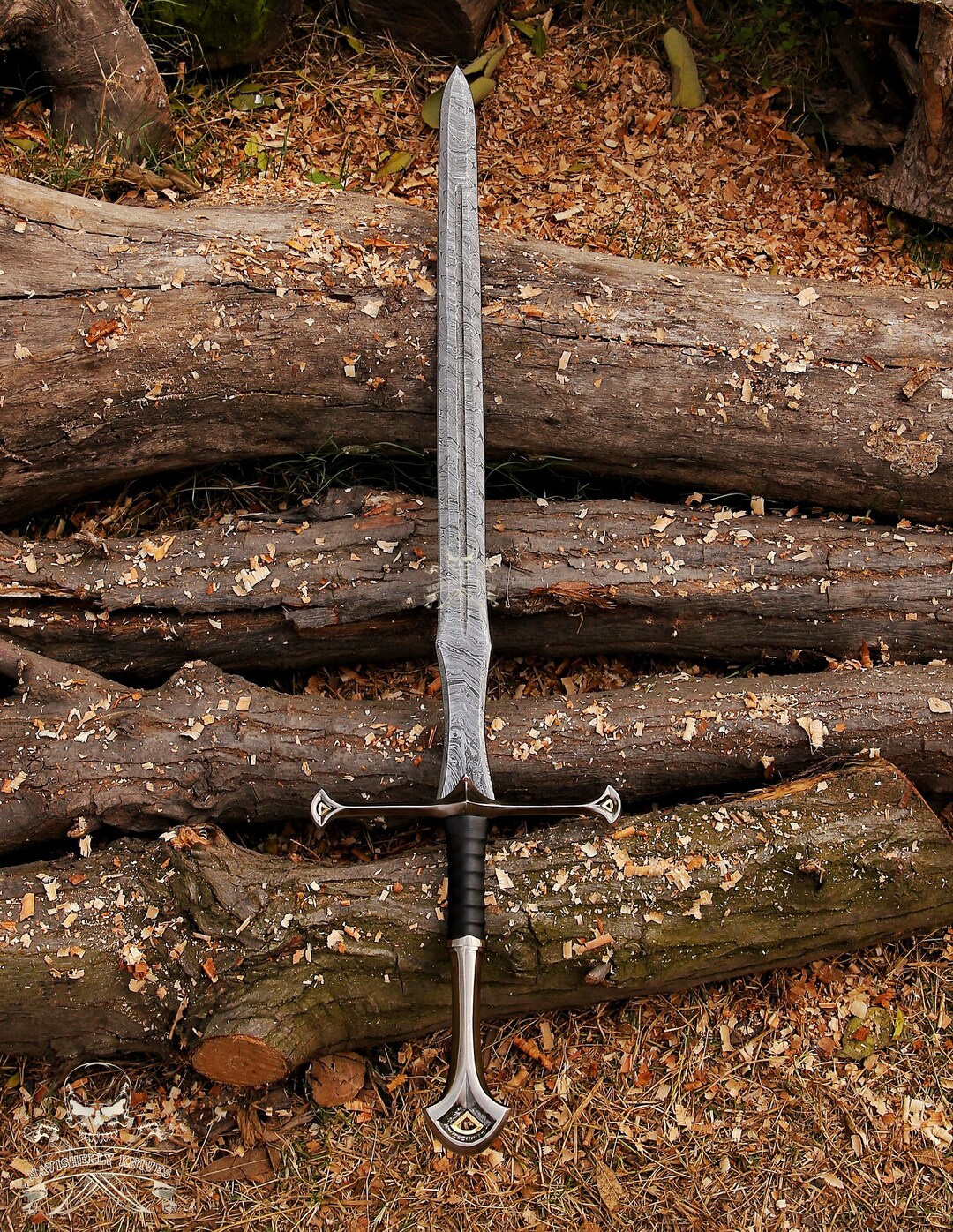 ANDURIL Sword of Strider, Custom Handmade Sword , Lord of the Rings ...