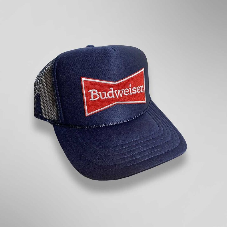 Budweiser Trucker Hat - Etsy