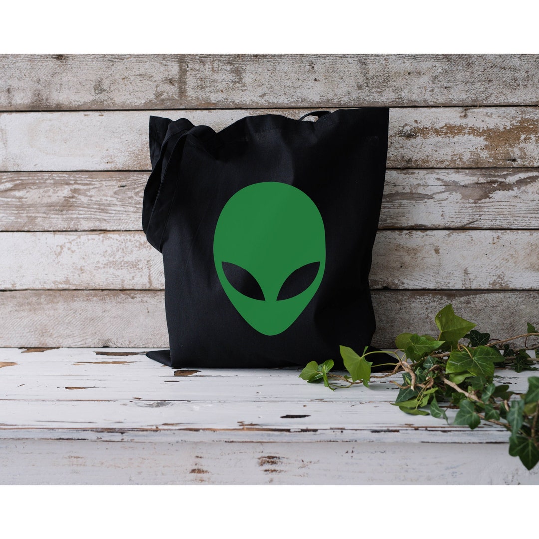 Eco Tote Bag, Eco-friendly Bag, Alien Tote Bag, UFO Tote Bag, Beach Bag ...