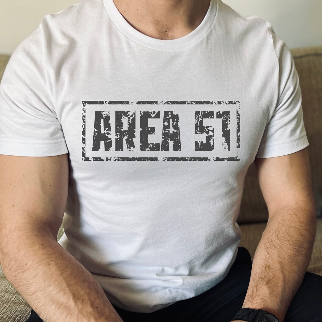Unisex T-shirt, Area 51 UFO Conspiracy T-shirt - Etsy