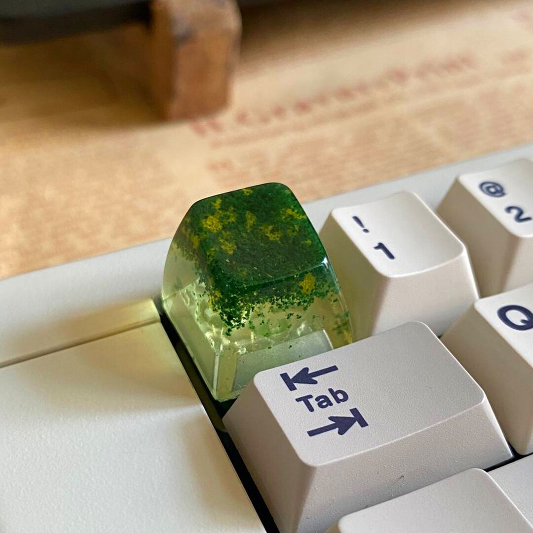 Grass Keycap Keycap Cute Sunicrafts Handmade Artisan for Mechanical ...