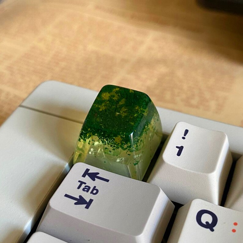 Grass Keycap Keycap Cute Sunicrafts Handmade Artisan for Mechanical ...