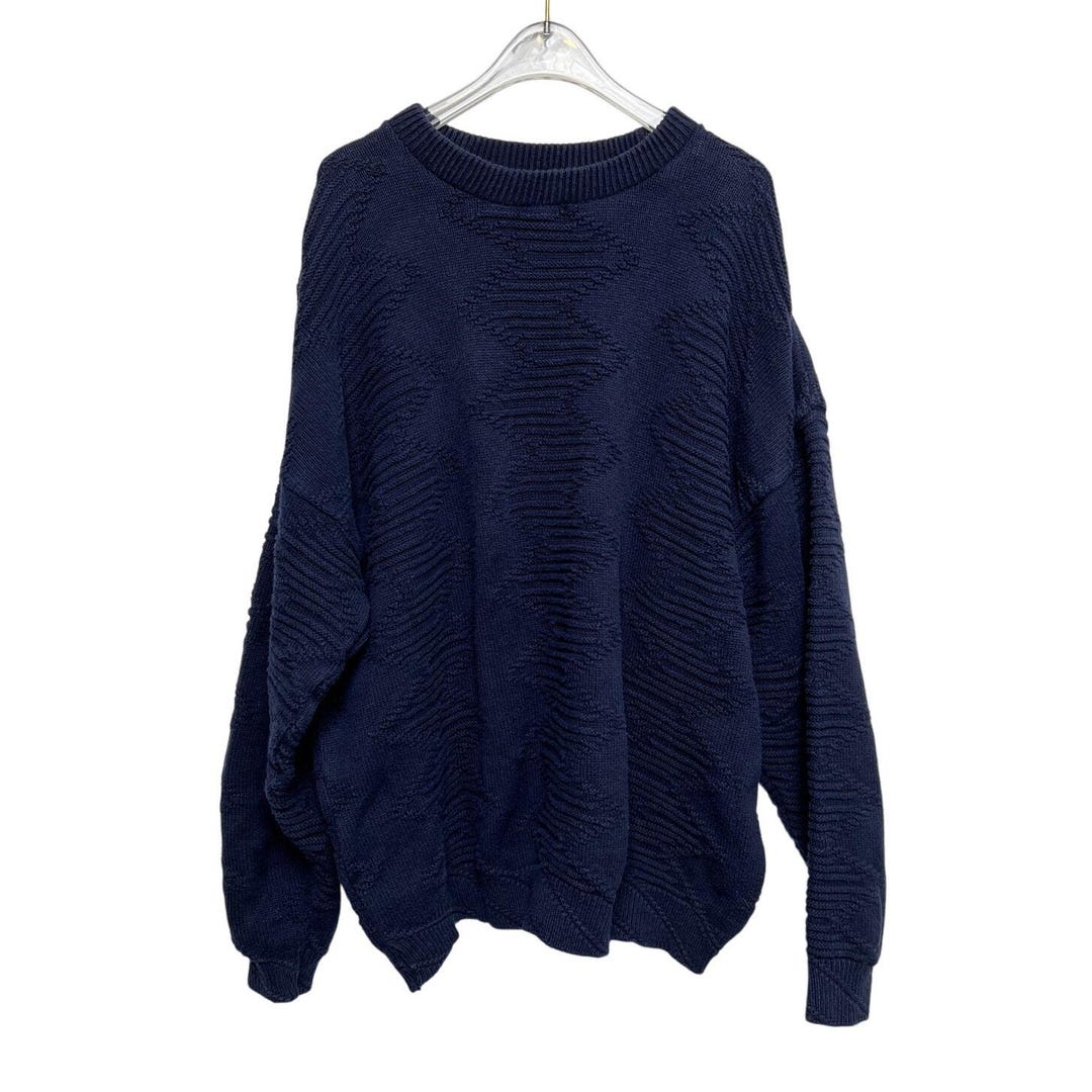 Jantzen Sport Vintage 80s Navy 100% Cotton Sweater XL - Etsy
