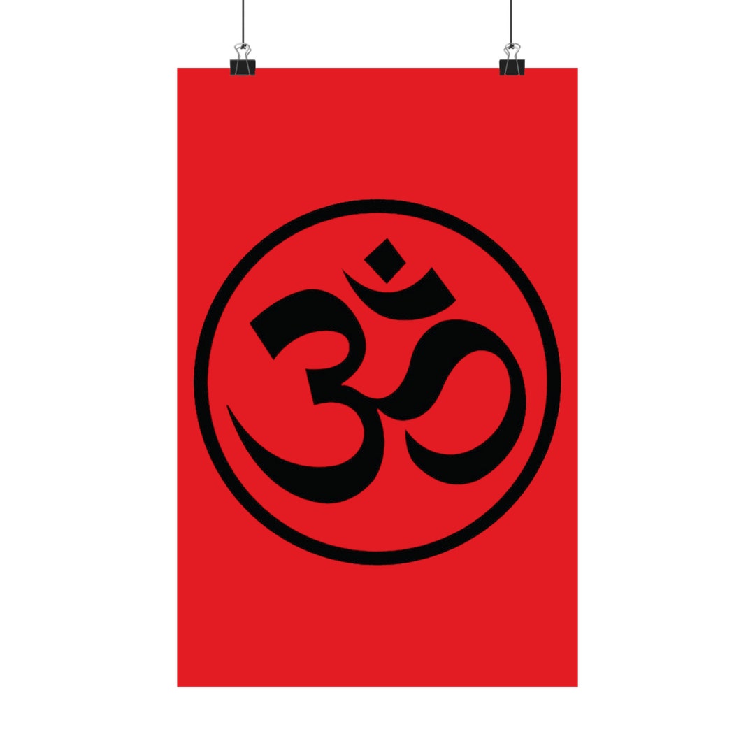 Namaste Matte Vertical Posters - Etsy