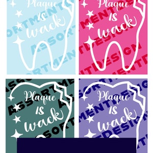 Plaque is Wack SVG - Etsy