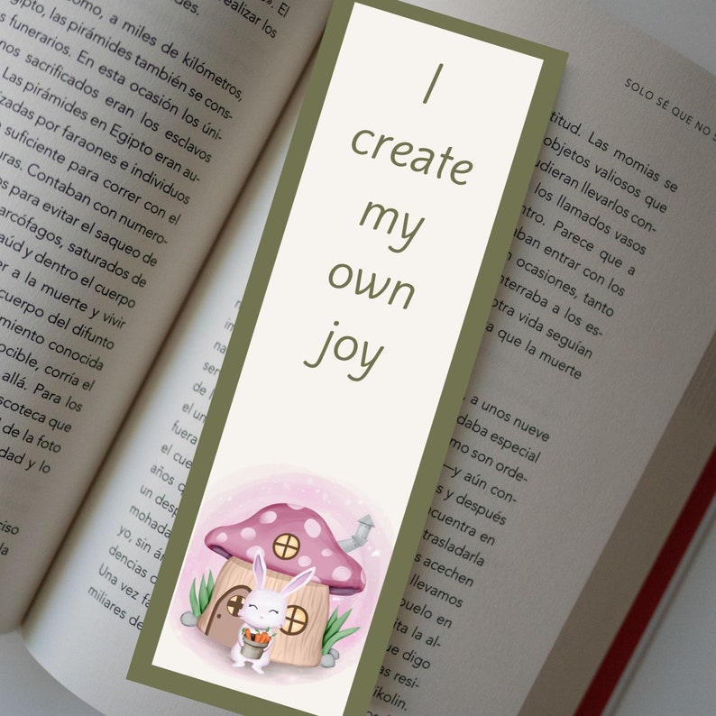 Printable Kids Positive Affirmation Bookmarks Set 3, Inspirational ...
