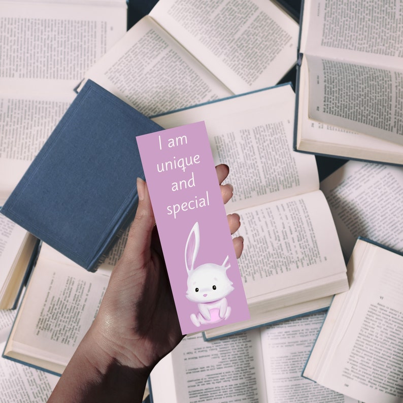 Printable Kids Positive Affirmation Bookmarks Bundle, Inspirational ...