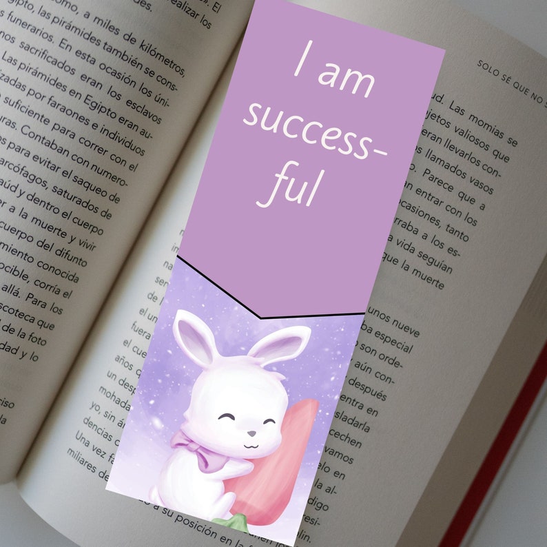 Printable Kids Positive Affirmation Bookmarks Set 2, Inspirational ...