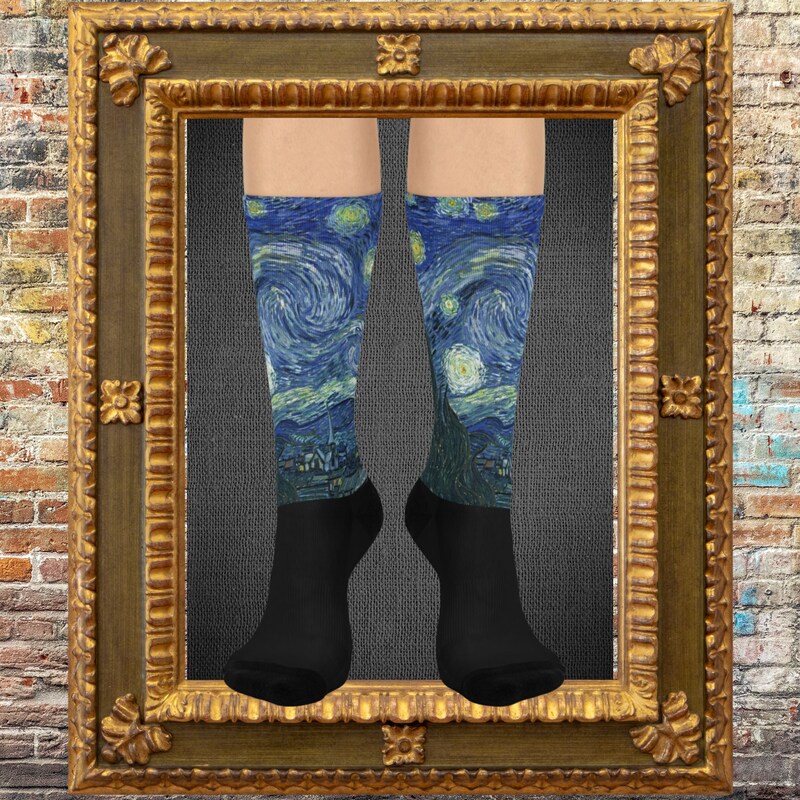 Vincent Van Gogh Socks - Etsy