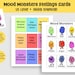 Printable Emotion Identification Cards for Kids Feelings, Calming ...