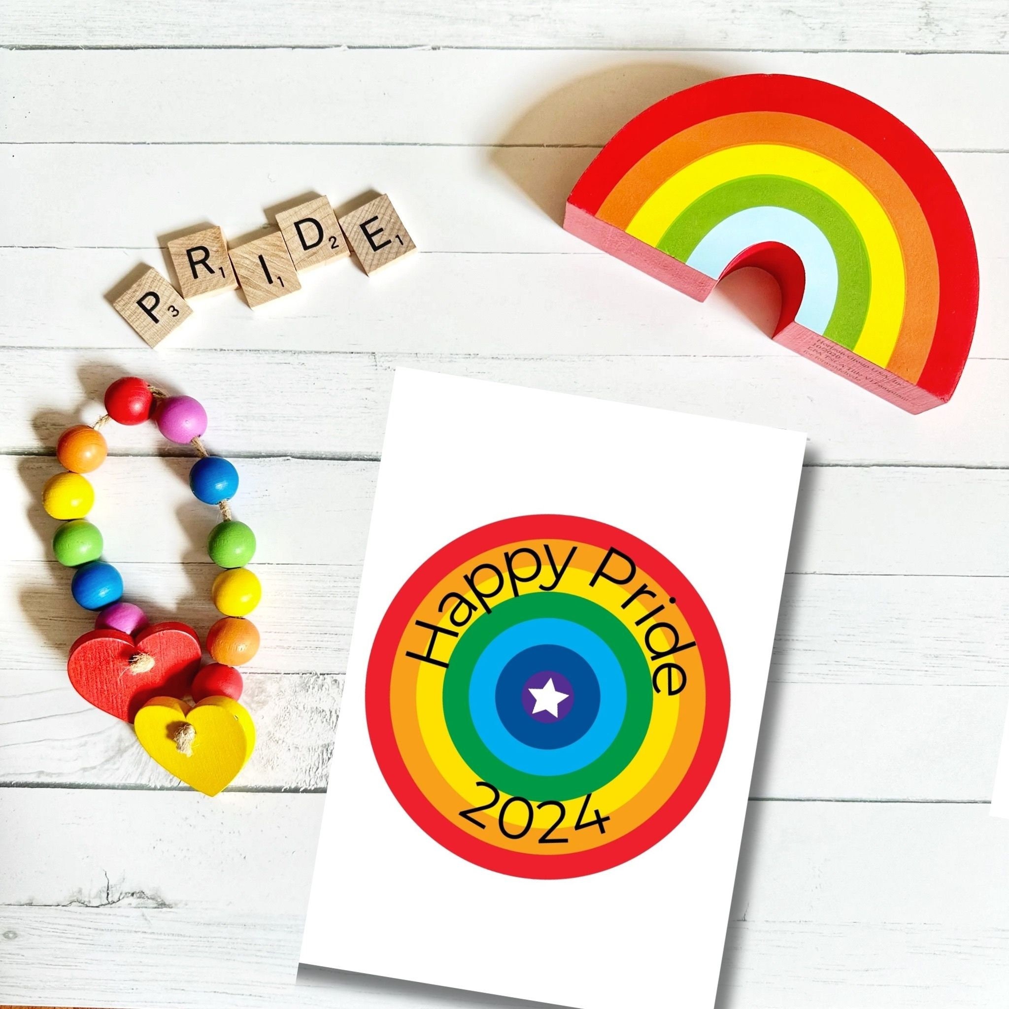 Printable Pride Cards for Pride Month, Printable Rainbow Cards for ...