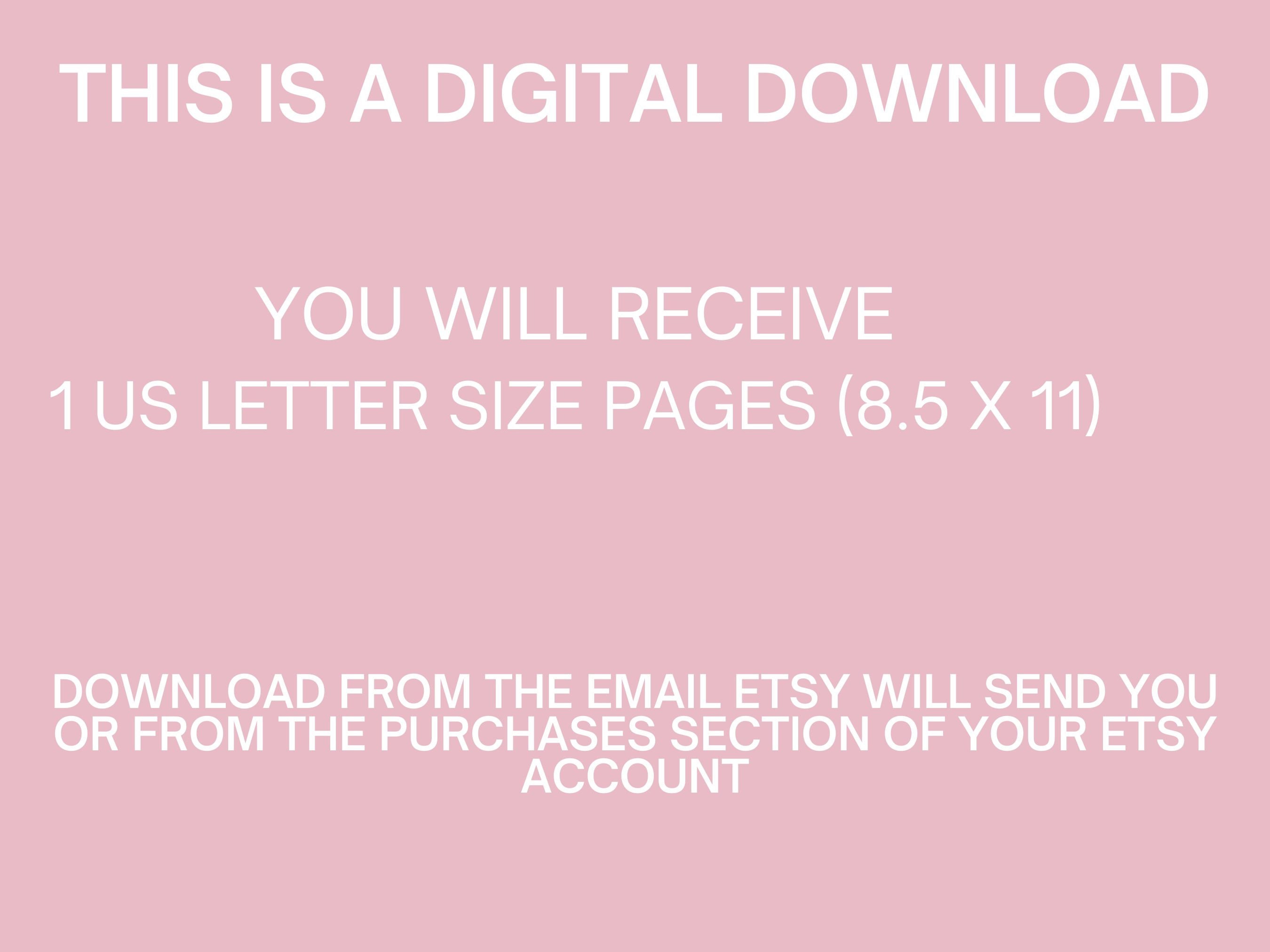 Backpack Info Tag, Kids Printable Backpack Information Tag, Child ...