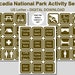 Acadia National Park Activity Set, Printable Kids Activities for Acadia ...