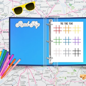 Travel Fun With Printable Games for Kids, Car Games for Trips ...