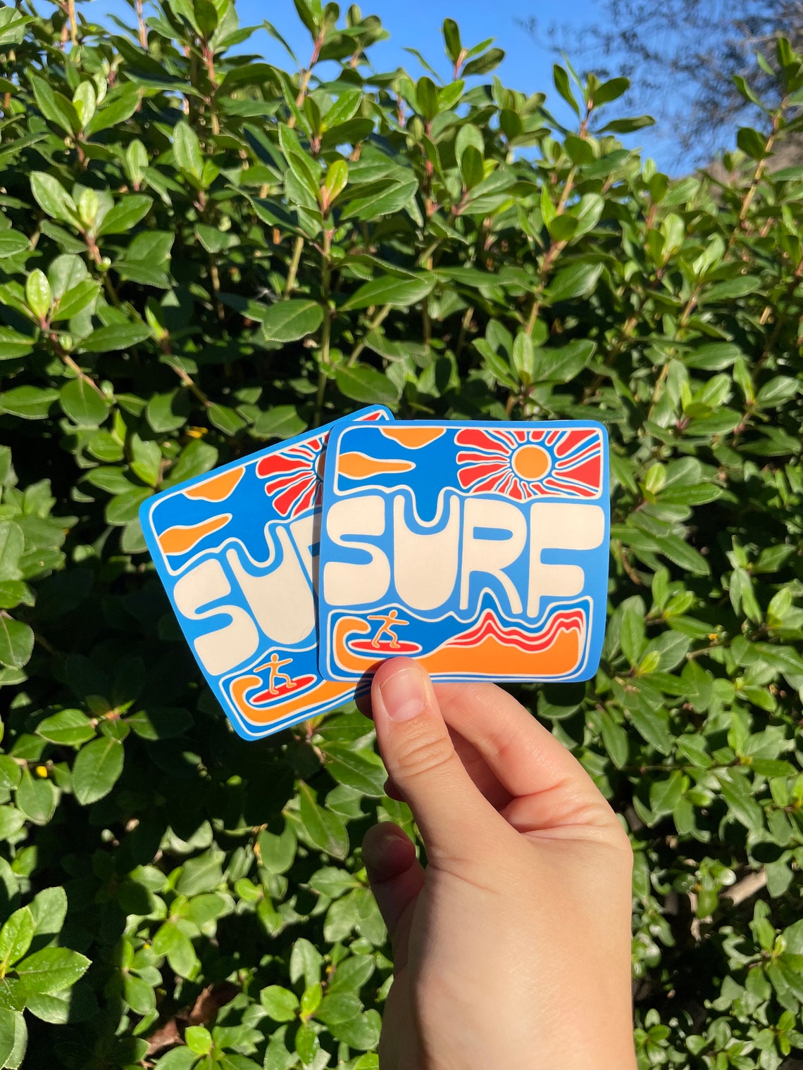Surf It up Sticker | Waterproof, Matte or Glossy, Vinyl - Etsy