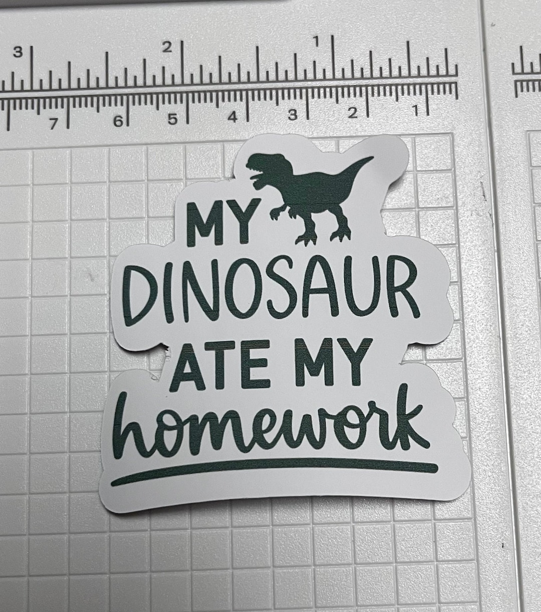 My Dinosaur Ate My Homework - Etsy