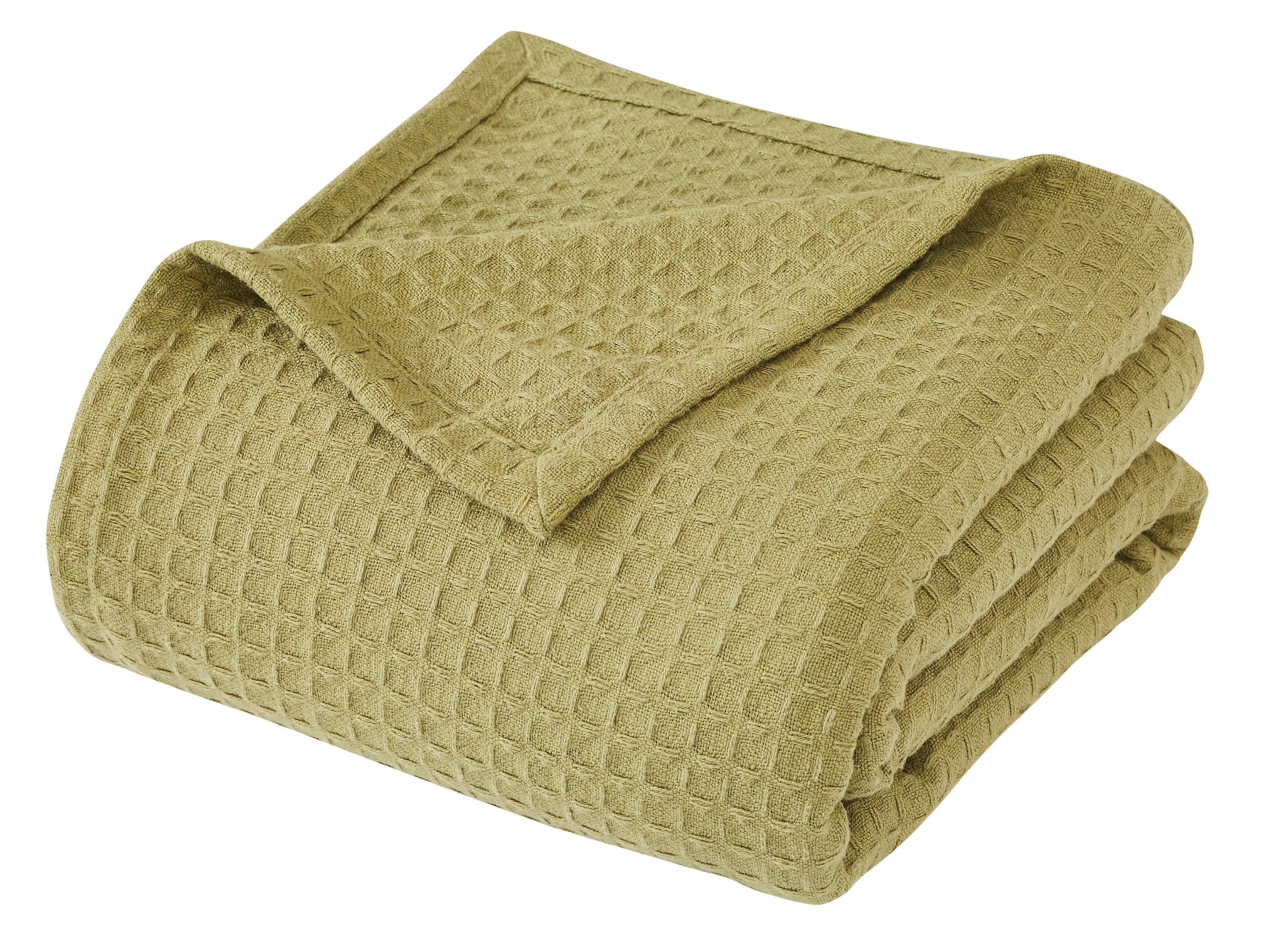 ESSELL Honeycomb Blankets- Waffle Weave | 100% Cotton | 450 GSM | Ultra ...