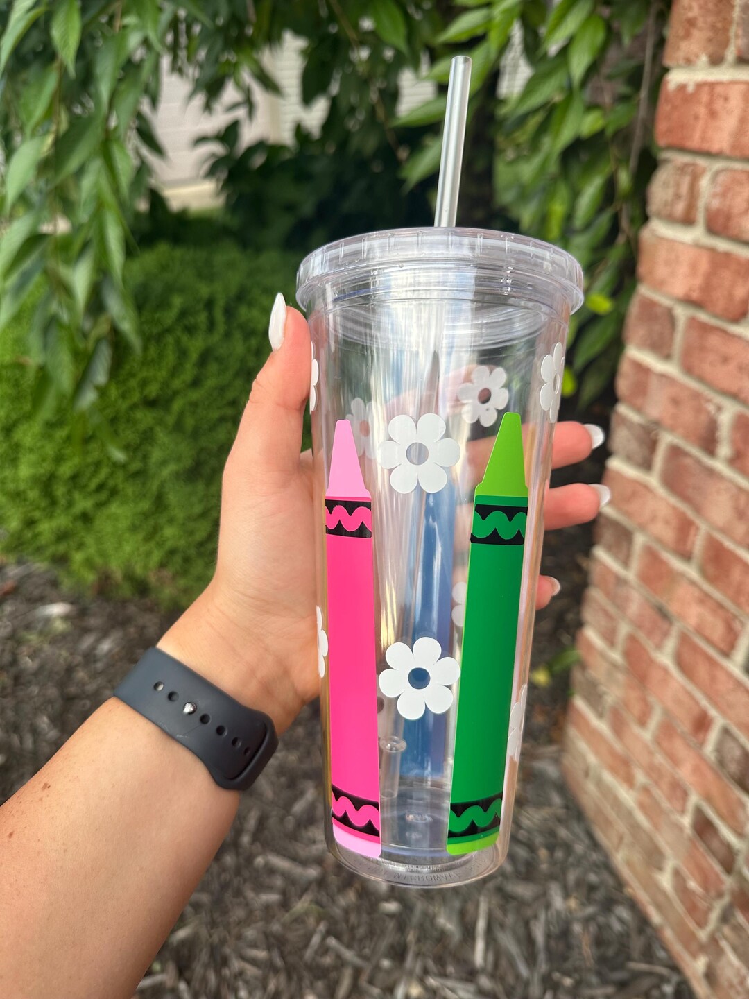 Back to School - Crayon Cup - Etsy
