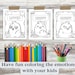 Emotions Coloring Page for Kids Printable Digital Instant Download ...