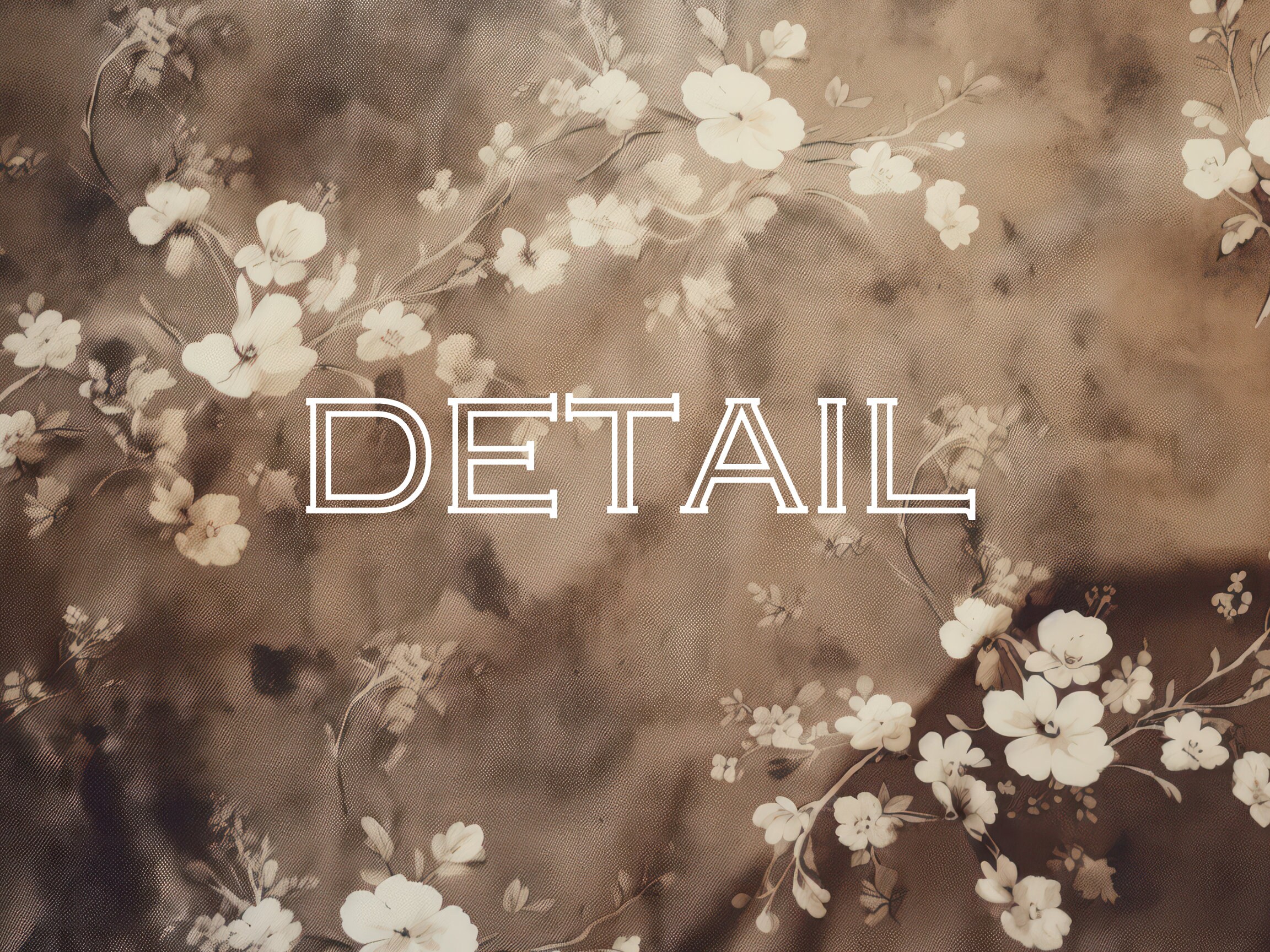 Printable Neutral Floral Pattern, Downloadable Print, Botanical Beige ...