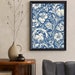 Printable Blue Floral Pattern, Downloadable Print, Botanical Wall Art ...