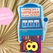 Birthday Lottery Ticket Holder Gift Slot Machine Card With Lotto ...