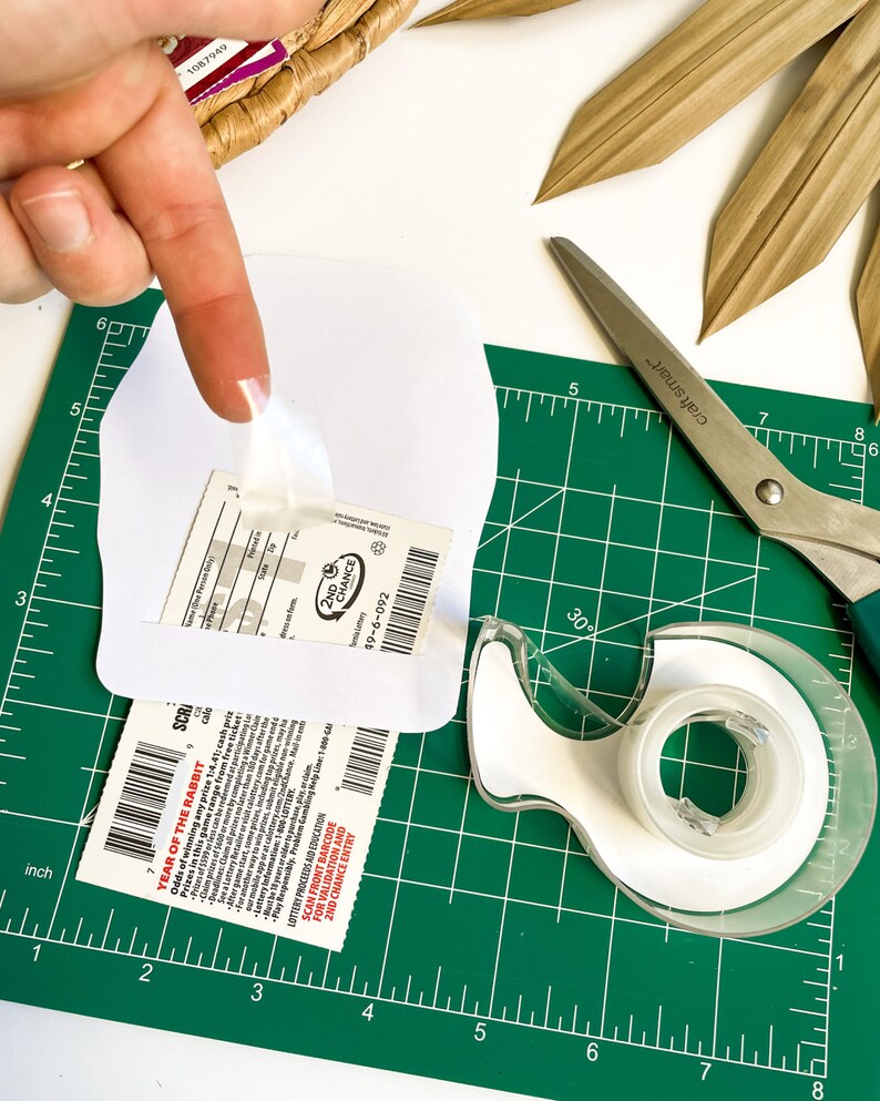 Thank You Gift Lottery Ticket or Money Holder Slot Machine Lotto Card ...