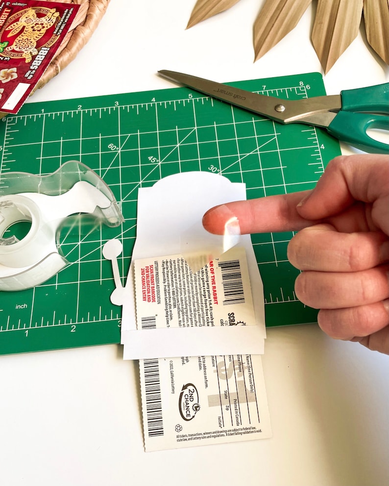 Fathers Day Lottery Ticket Holder Gift Slot Machine Card With Lotto ...