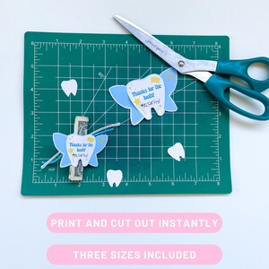 Tooth Fairy Money Holder for Lost Tooth Dollar Insert for Tooth Fairy ...