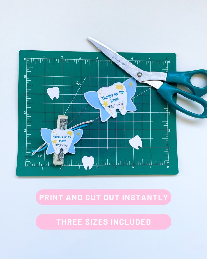 Tooth Fairy Money Holder for Lost Tooth Dollar Insert for - Etsy
