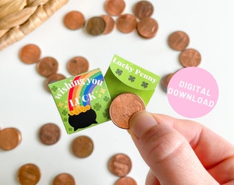 St. Patrick's Day Leprechaun Printable Treat Bag Topper, Leprechauns ...