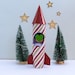 Christmas Elf Rocket Arrival Day Space Themed Red and Green Spaceship ...