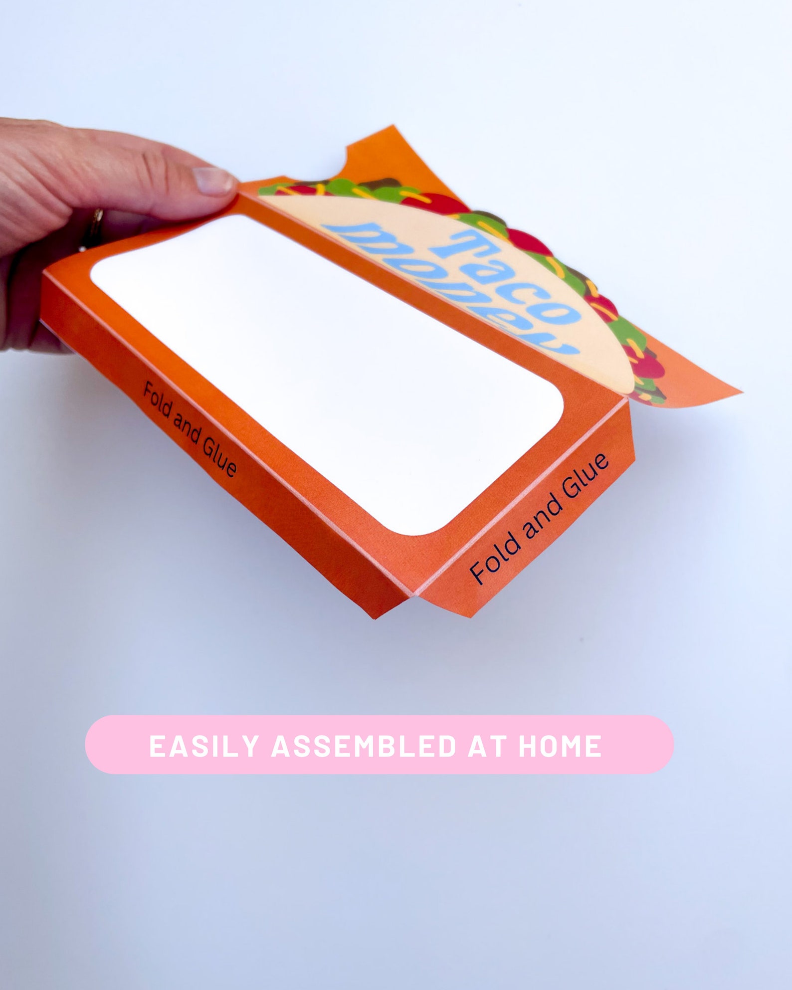 Taco Money Gift Envelope for Cash Gifts Birthday Money Taco and Mexican ...