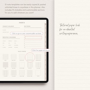 Digital Planner | Undated Simple Minimalist Boho Terracotta Daily ...