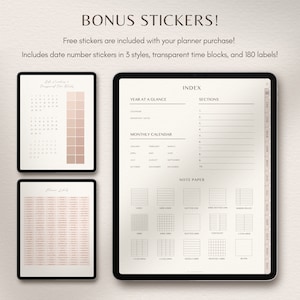 Digital Planner | Undated Simple Minimalist Boho Terracotta Daily ...