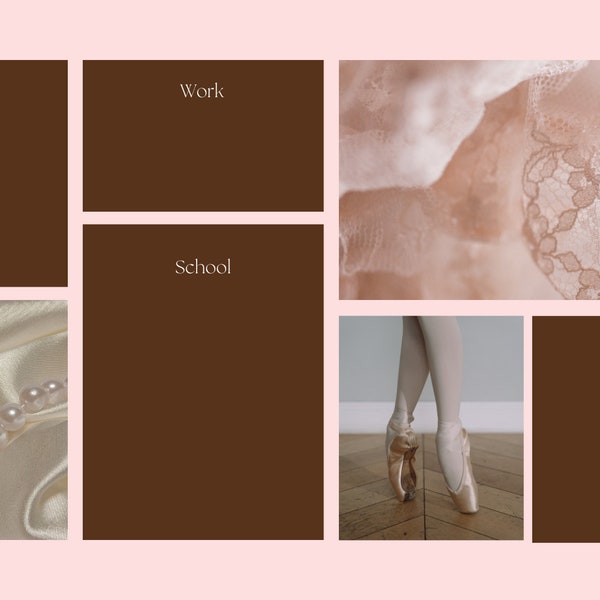 Pink Balletcore Art - Etsy