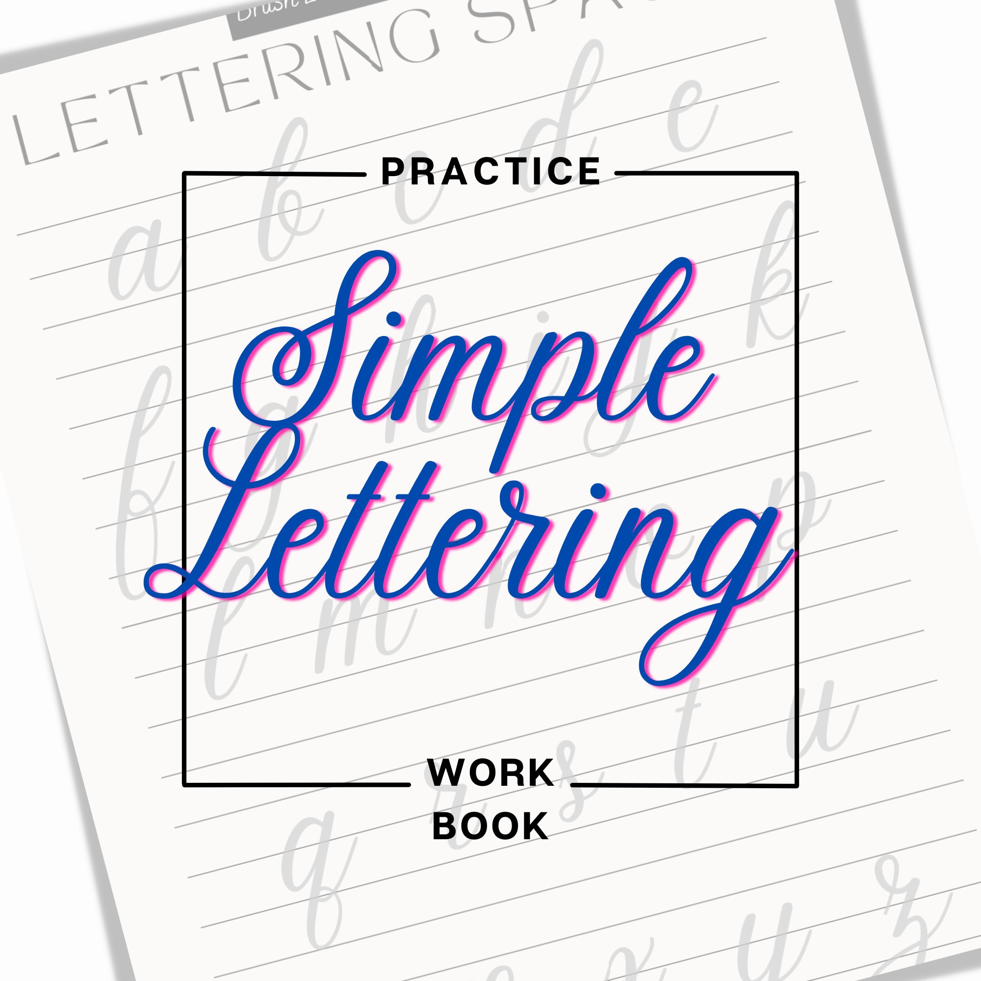 Stoic Brush Stroke | Simple Workbook | Hand Lettering | Printable ...