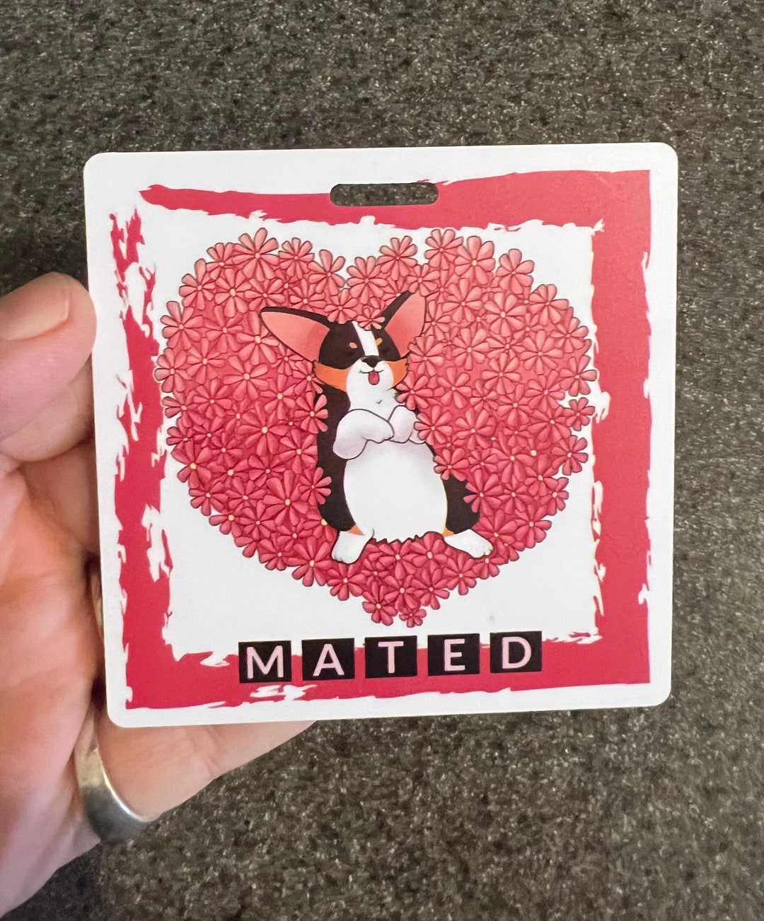 MATED | Furry Con Badge | - Etsy