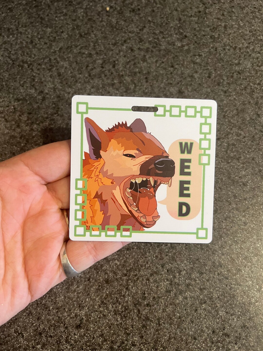 WEED | Furry Con Badge | - Etsy