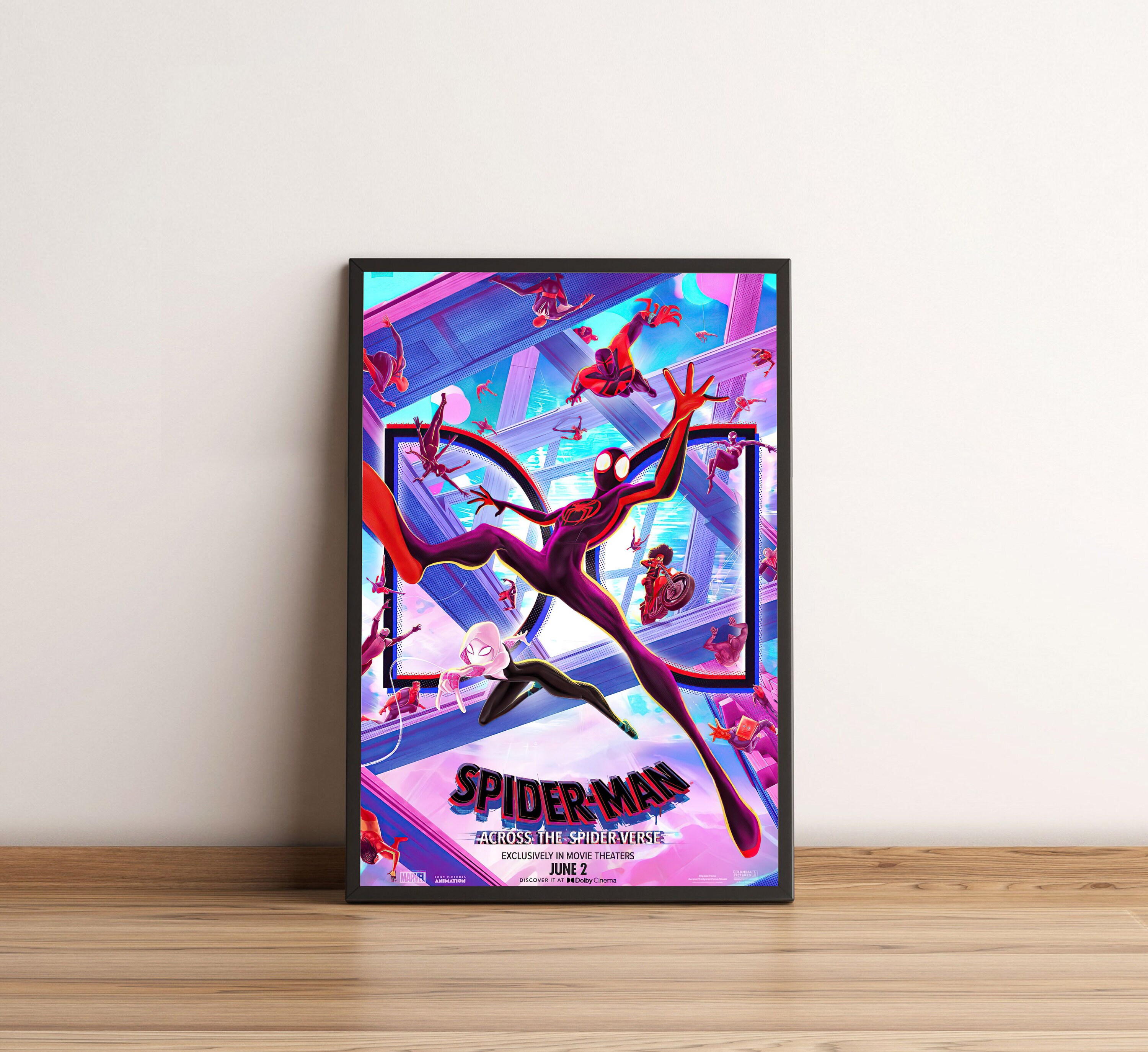 Spider-Man Across the Spider-Verse Poster, Spider Man 2023 Poster sold ...