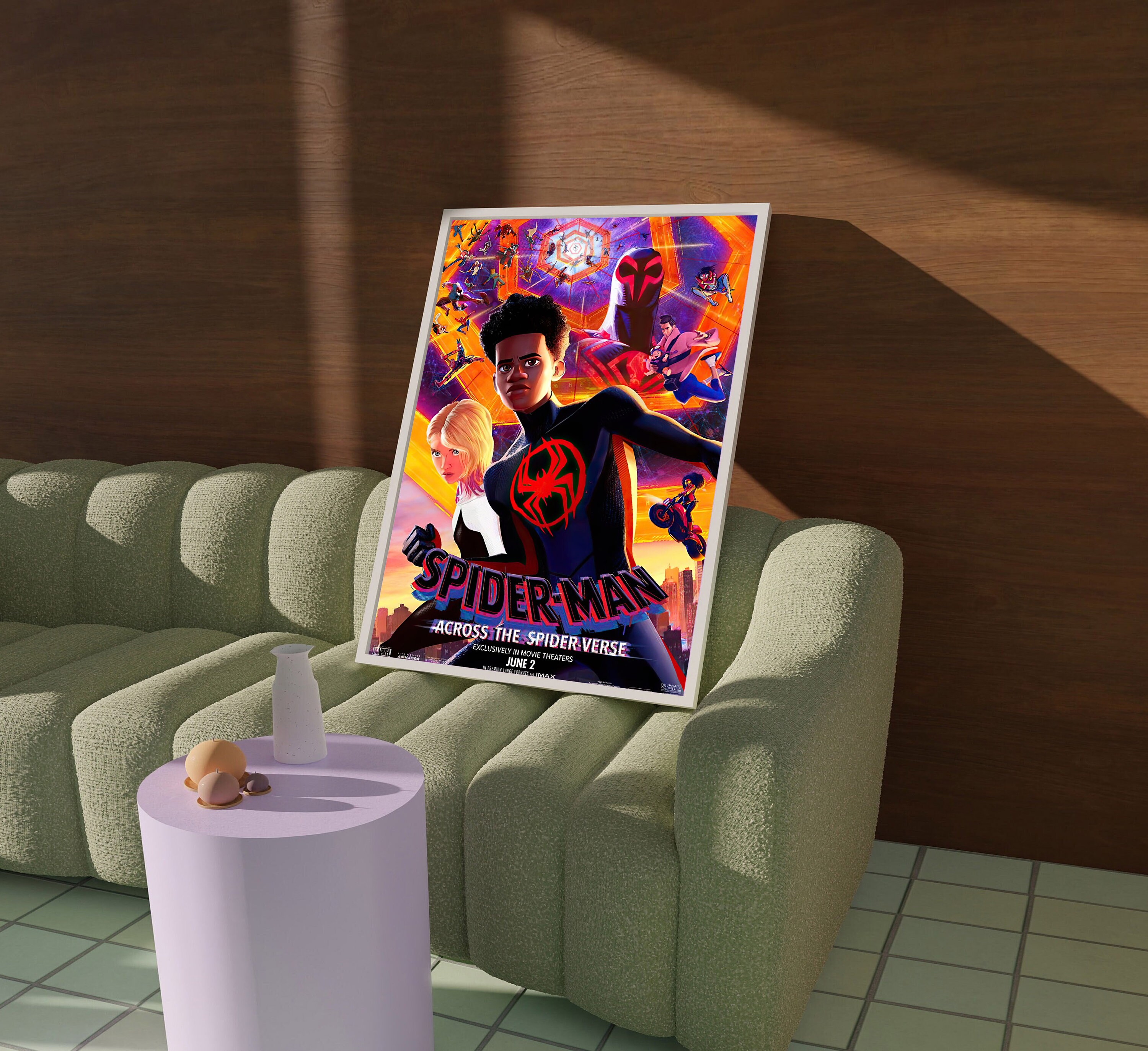 Spider-Man Across the Spider-Verse Poster, Spider Man 2023 Poster sold ...