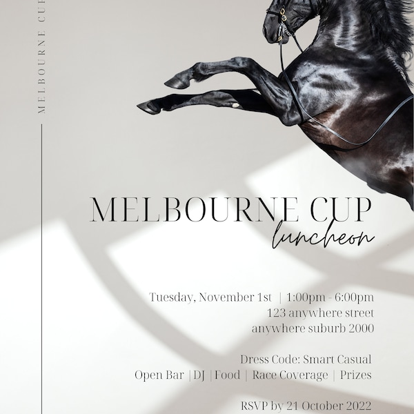 Melbourne Cup - Etsy
