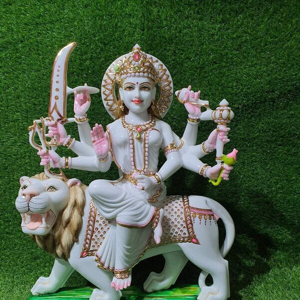 Durga Stone Statue - Etsy