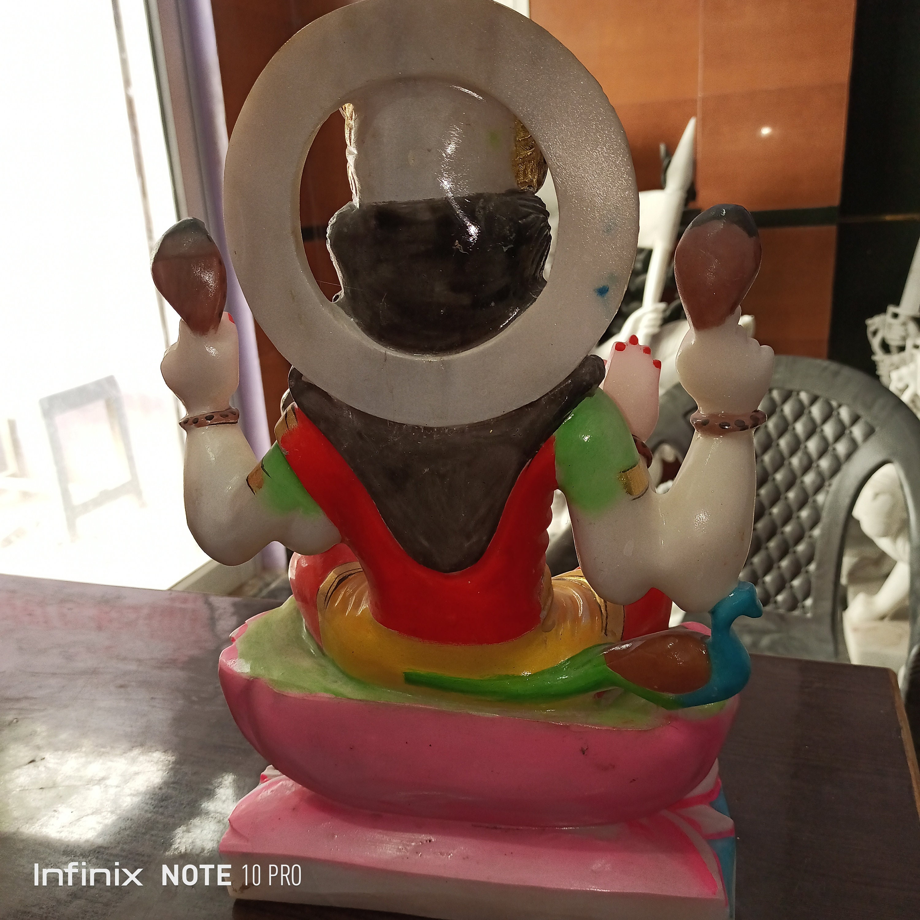 Handmade Statue of Manasa Devi Hindu Goddess of Snakes Unique Home ...