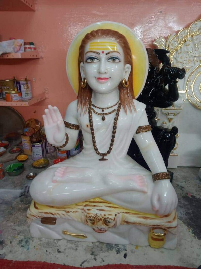 Gorakhnath Statue Guru Sant Marble Stone 24 Inch Height Idol - Etsy