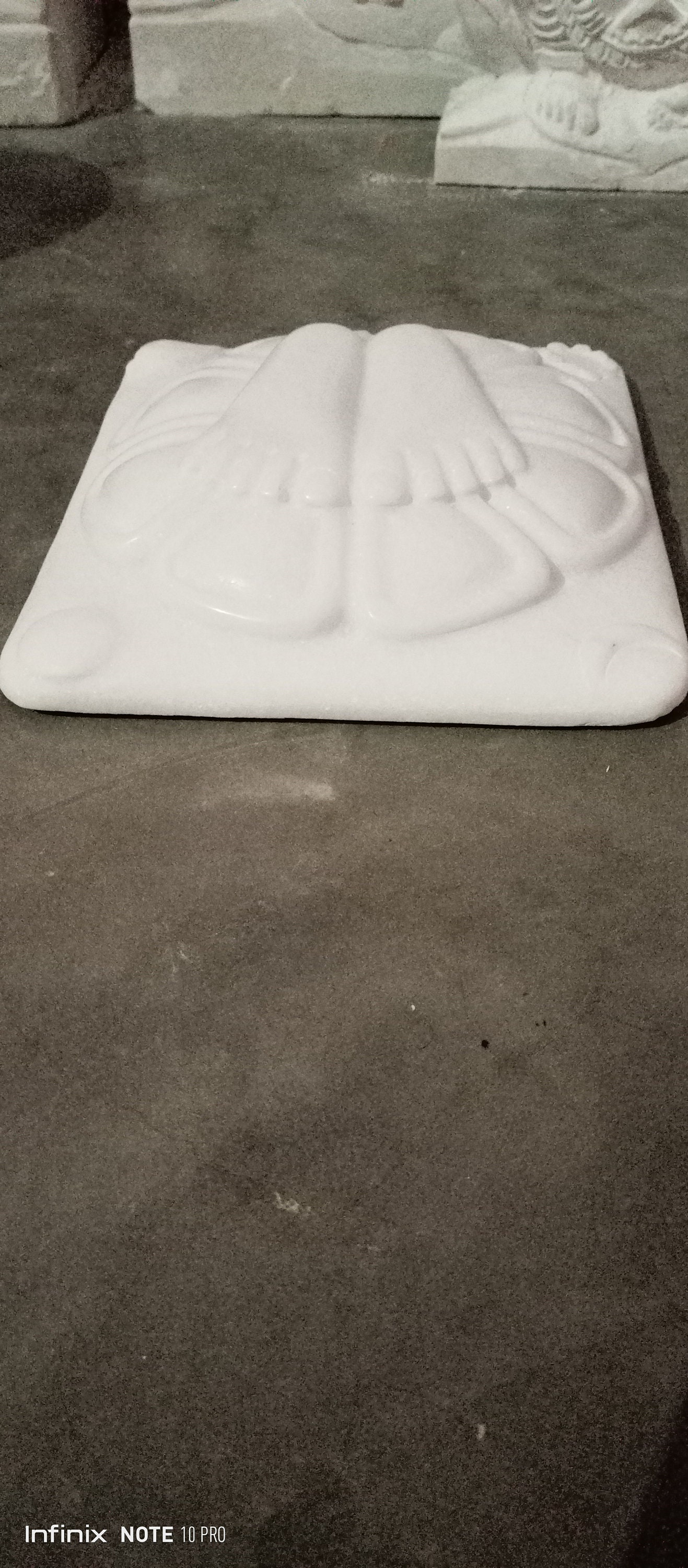 Footprint Idol Lakshmi Charan Paduka Charan Chowki Shri Ram Charan ...