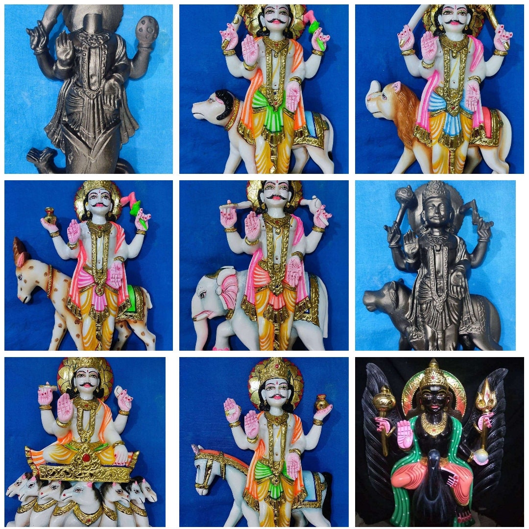 Divine Navgrah Statue: Symbolic Spiritual Home Decor, Perfect Gift for ...