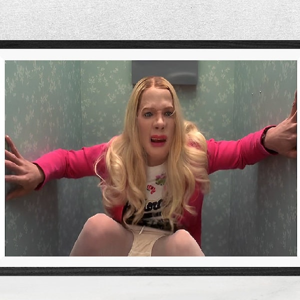 Poster White Chicks Bathroom Etsy