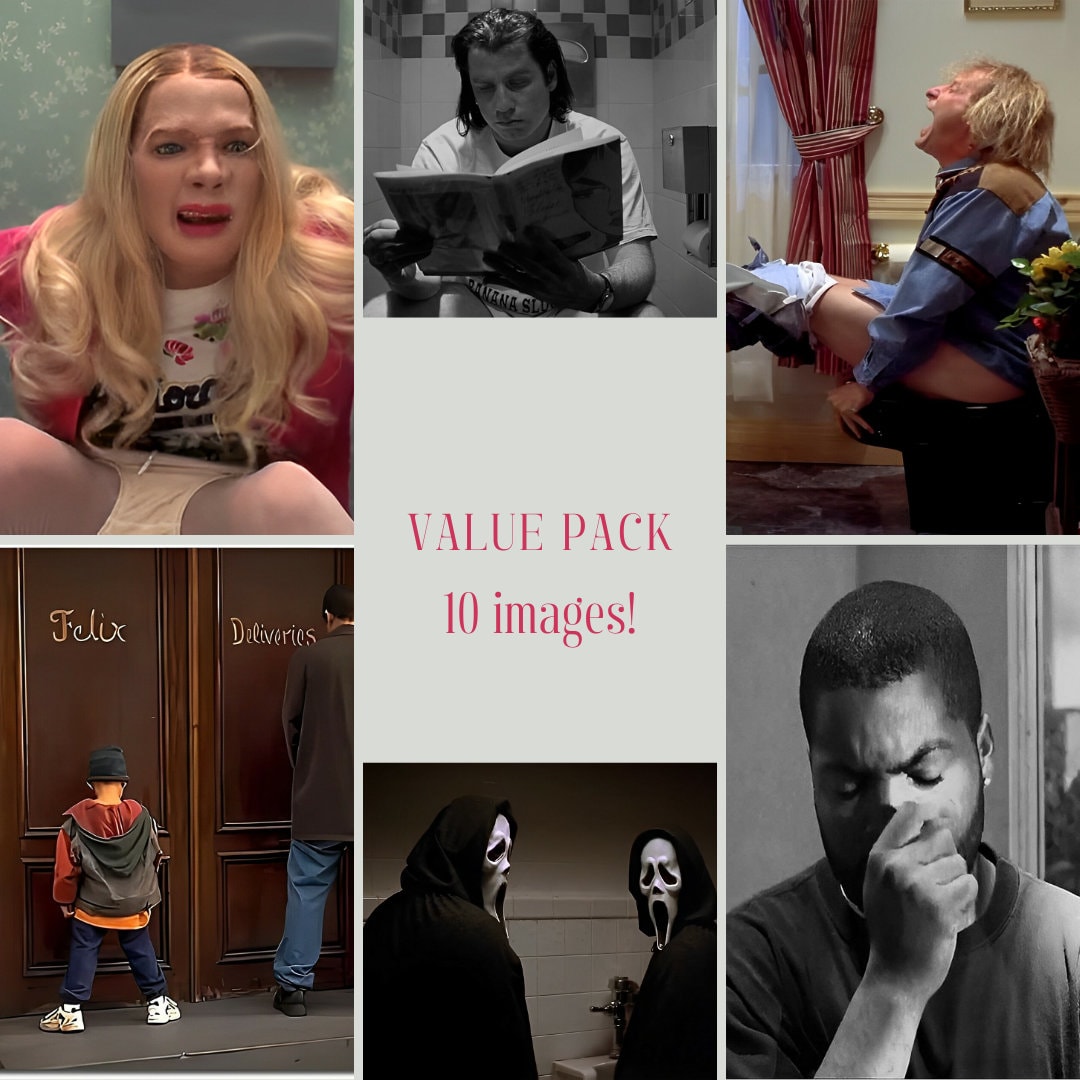 Funny Movie Poster Bundle Comedy Lover Movie Poster Funny Decor for ...