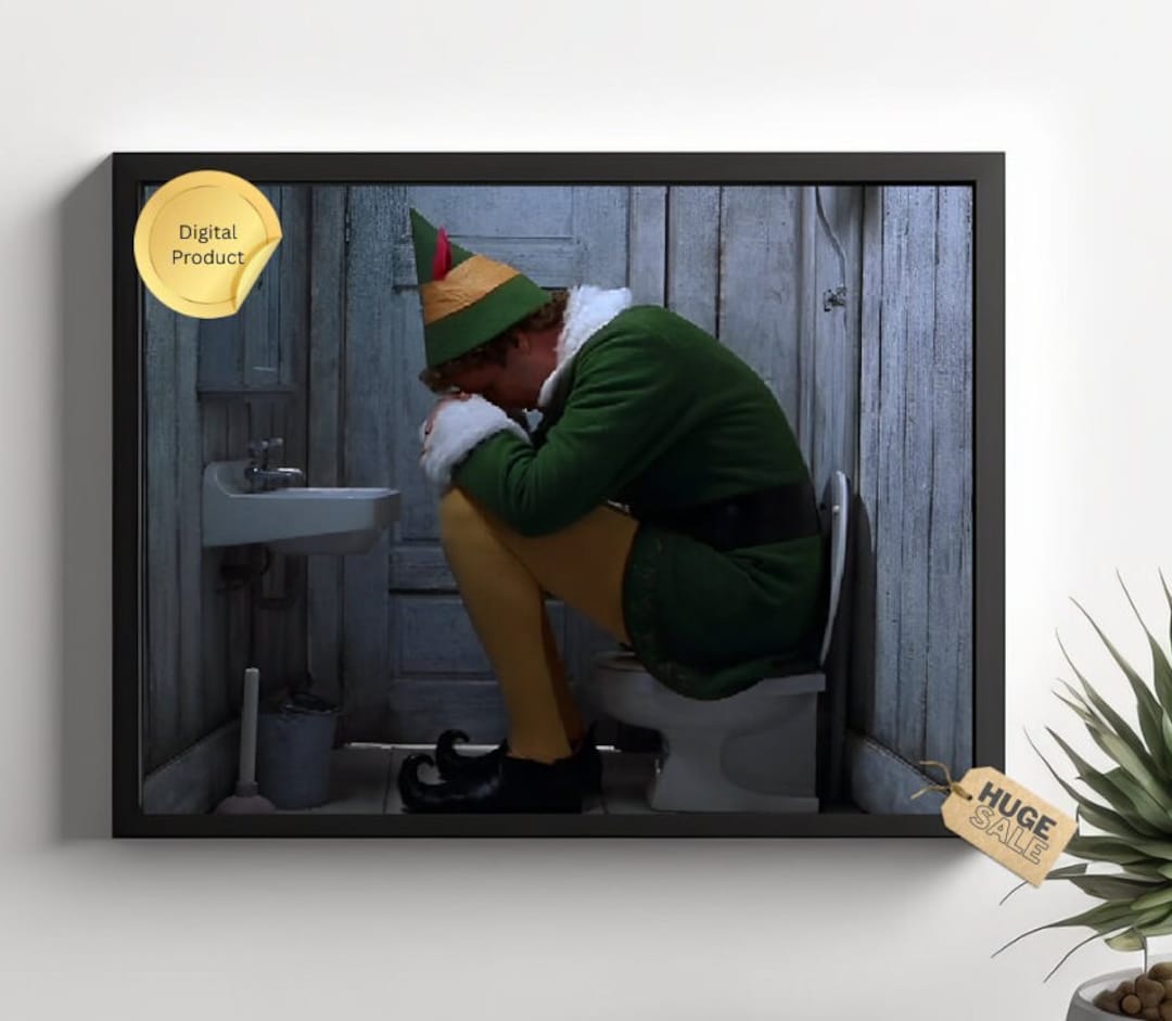 Funny Movie Poster Comedy Lover Movie Poster Funny Decor for Bathroom ...